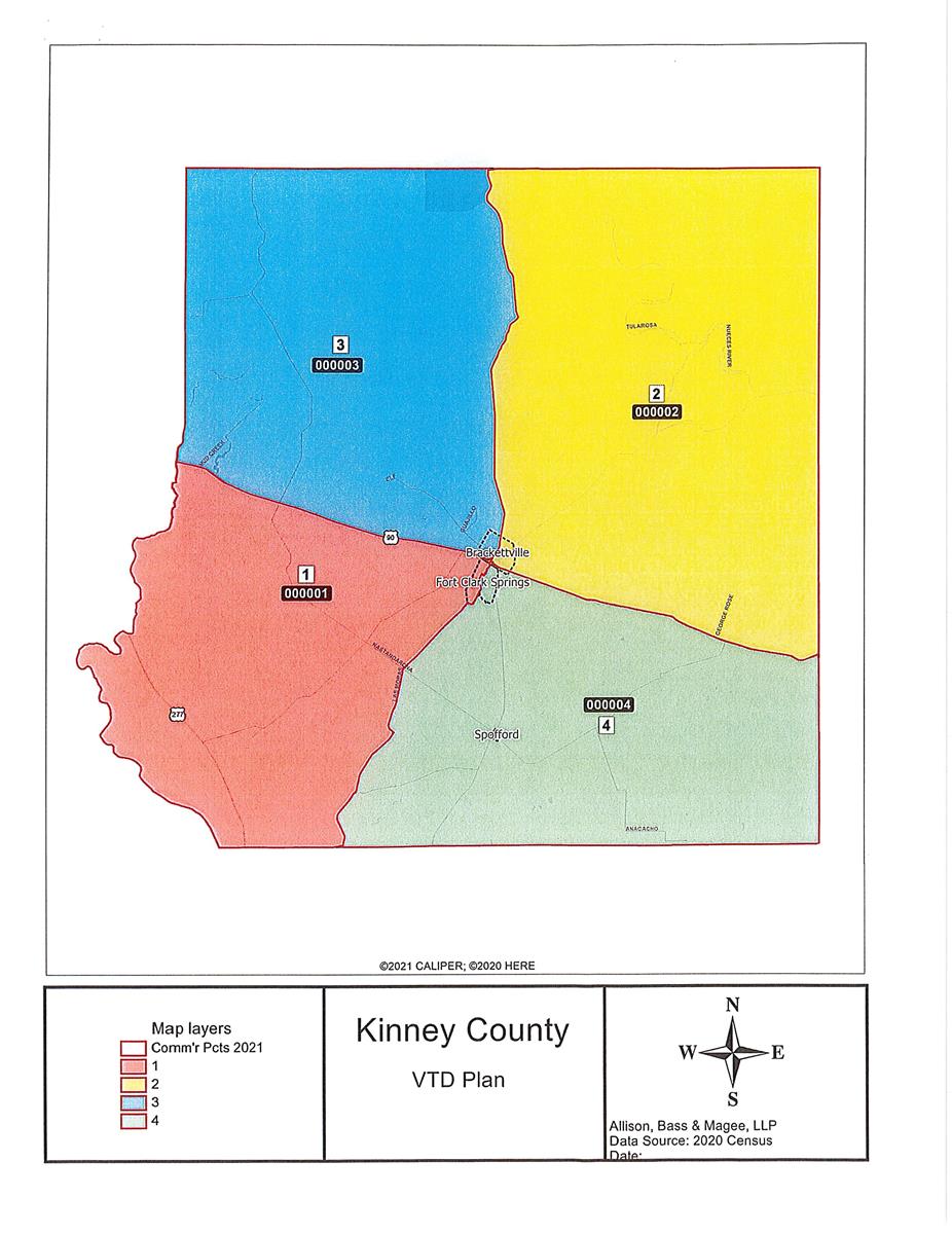 Kinney County, Texas
